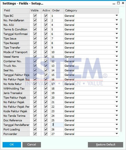 Customize User Defined Fields Positioning | SAP Business One Indonesia ... Customize User Defined Fields Positioning | SAP Business One Indonesia ...