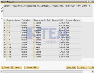 Quick Way to Add Column Total in SAP Business One User Query