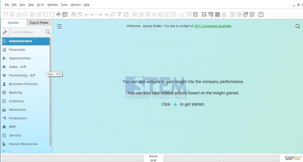 Choose Your CockPit Style for your SAP Business One HANA