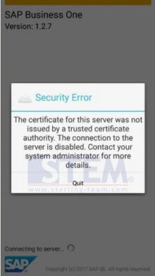 SAP Mobile Can’t Connect to Server? Fix Port 8443