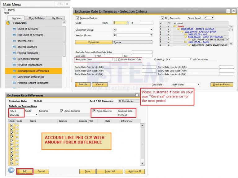 SAP B1 Period End Closing: Year-End Financial Process