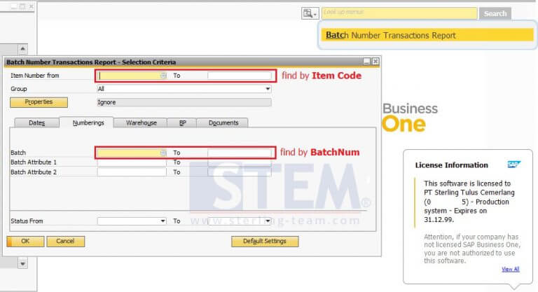 Find Your Allocated Batch