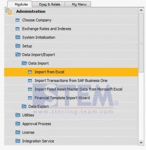 Import Business Partner Data from Excel