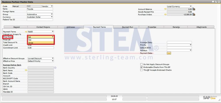 Pricing: Gross or Net?