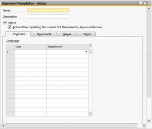 Setting Up Approval Process