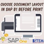 How To Use Document Printing In SAP Business One