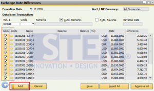 How to Calculation the Exchange Rates Difference