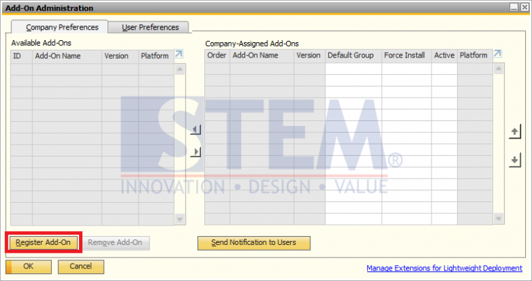 sap business one add ons How to Install AddOn on SAP Business One - SAP business one