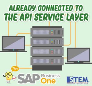 How To Know That You Already Connect to the API Service Layer