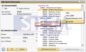 How To Delete Chart of Accounts on SAP Business One