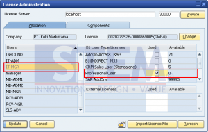 How to Assign SAP License