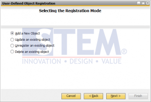 How to Create User Defined Object