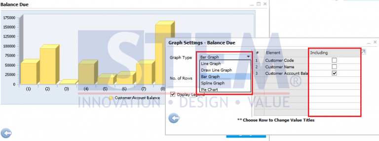 View and Customize Graph in Query Manager