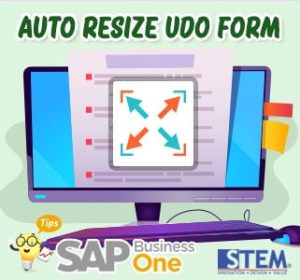 Mengubah UDO Form Secara Otomatis | SAP Business One Indonesia Tips | STEM SAP Gold Partner