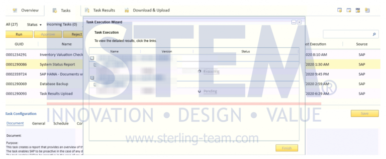 Running SSR Manual Upload in SAP Business One