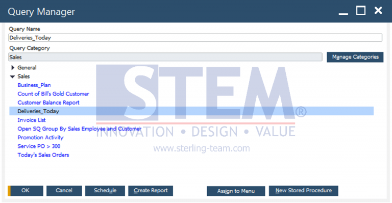 Create Count Widget on SAP B1 Dashboard
