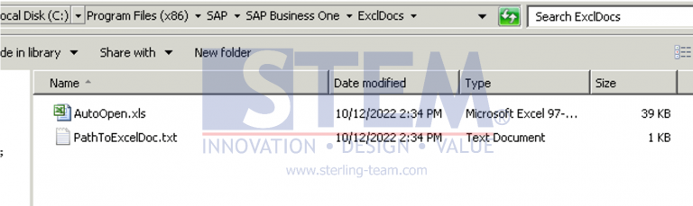 Disable Auto‑Open for Excel Exports in SAP Business One