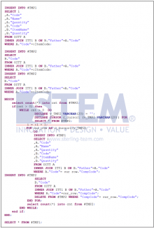 Unlimited Multi-Level BOM Query in SAP B1 for HANA