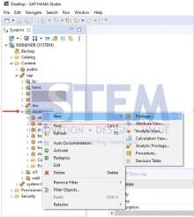 Create Cube with Query in SAP HANA (Part 2)