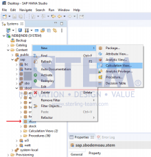 Create Cube with Query in SAP HANA (Part 2)