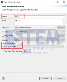 Create Cube with Query in SAP HANA (Part 2)