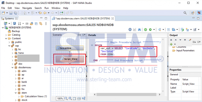 Create Cube with Query in SAP HANA (Part 2)