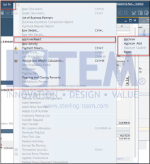 Faster Approval in SAP B1 with Right-Click Feature