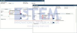 Hide Empty Address Lines in SAP Business One