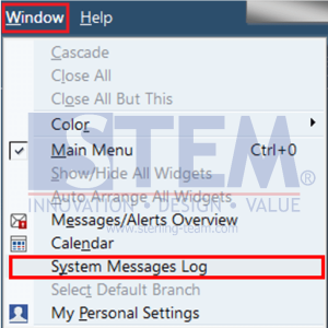 How To Show System Messages Log In Sap B1