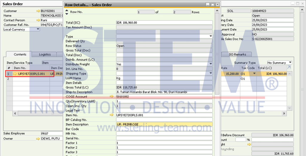 Optimize Marketing Docs with SAP Row Details Feature