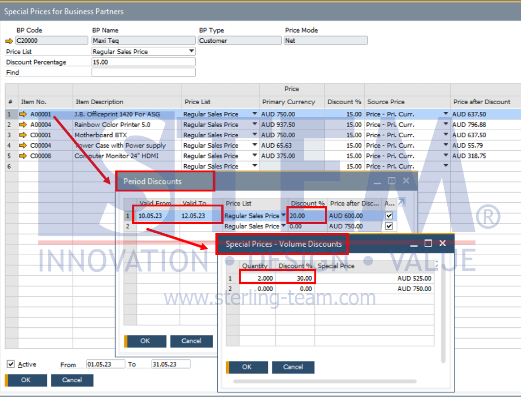 Set Special Prices in SAP Business One Easily