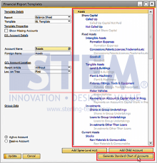 Hide Account Titles in SAP B1 Financial Reports